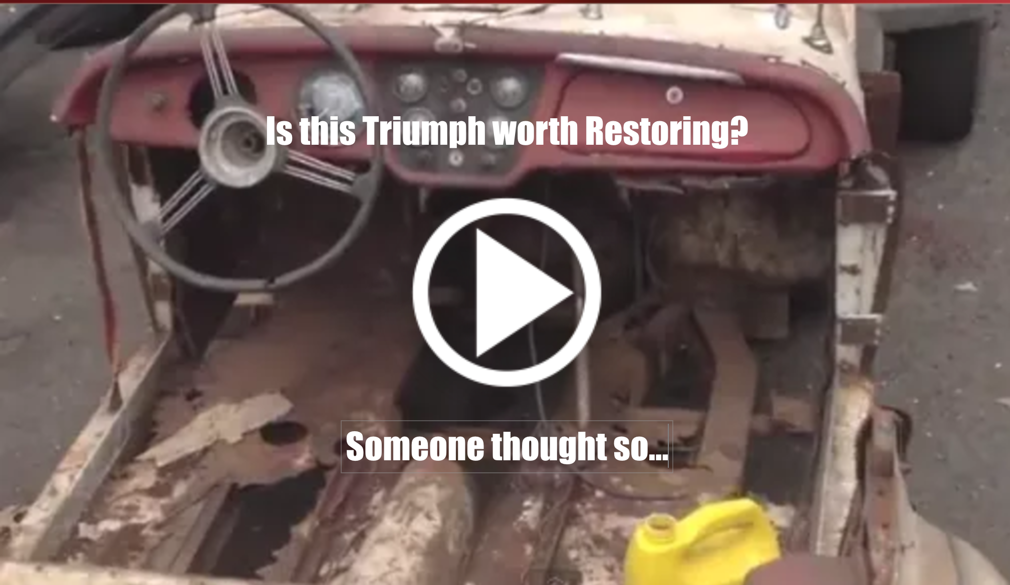 ’59 Triumph #2 Barn Find - NOSLEEPATALL