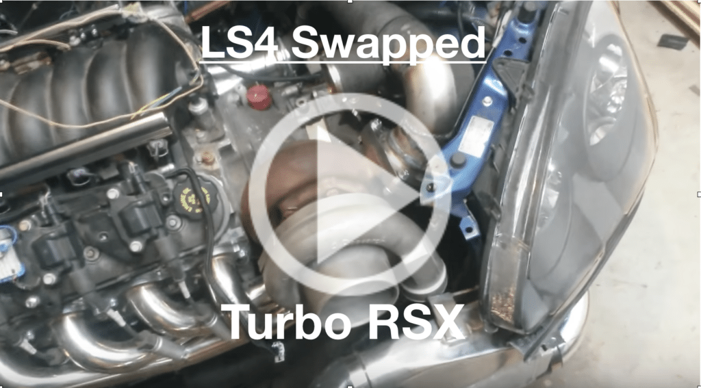 LS Saturn Meets Turbo LS RSX so Yes V8 FWD Turbo sleepers! | NOSLEEPATALL